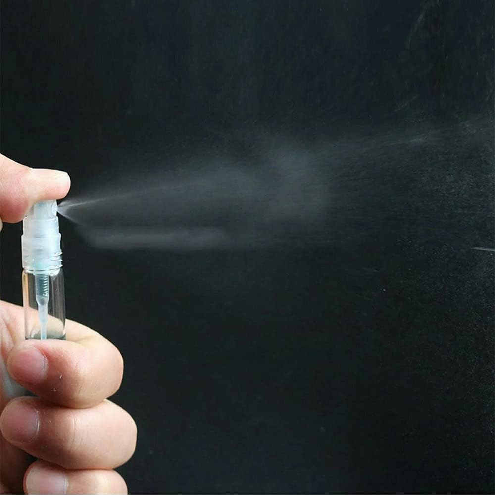 10Pcs Plastic Spray Bottle Empty Perfume Refill Sample Clear Container ...