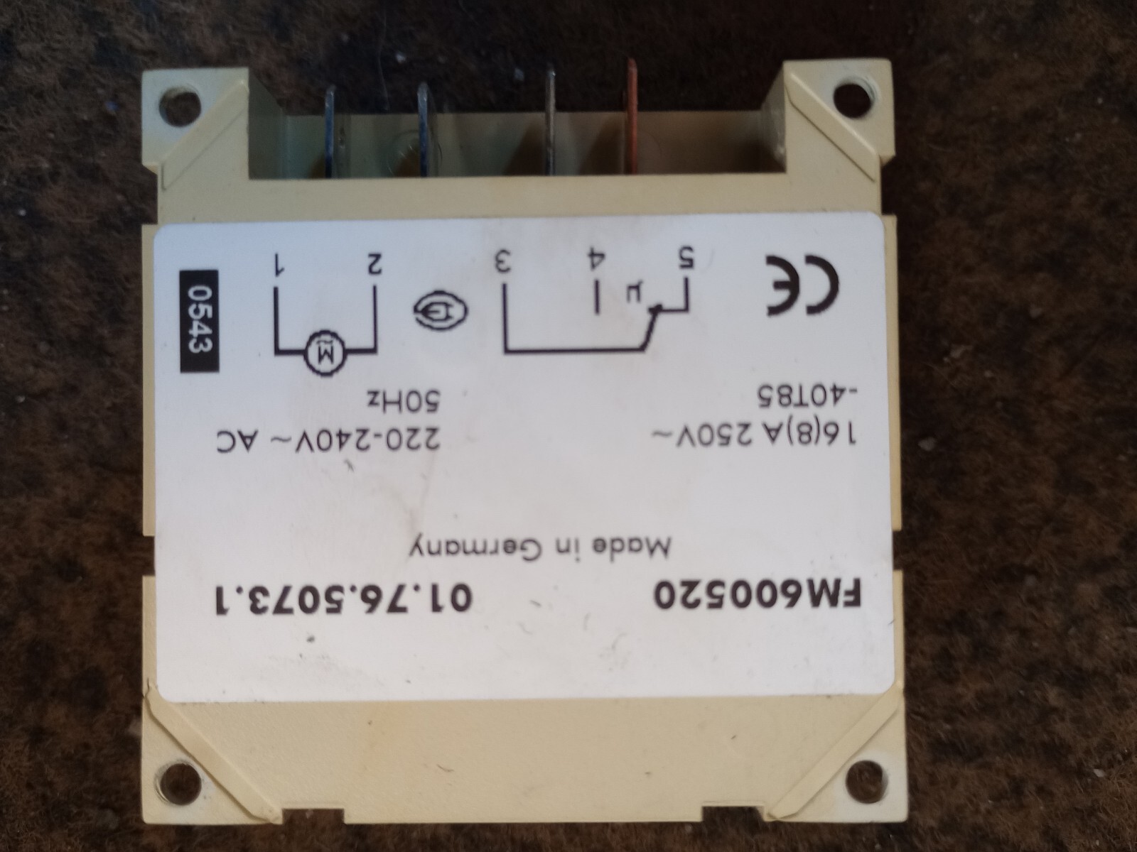 GRASSLIN ELECTRO MECHANICAL TIMER 01.76.5073.1 FM600520 | eBay UK