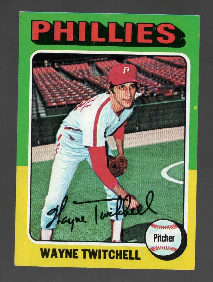 1975 Topps Wayne Twitchell Philadelphia Phillies #326 Excellent | eBay