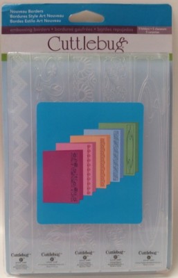 Cricut Cuttlebug 7" Embossing Borders, Nouveau Borders | eBay