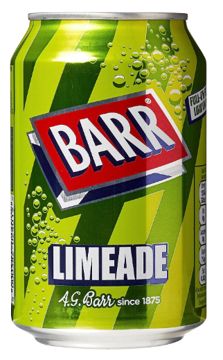 Barr Cherryade Lemonade DNB Shandy Cola Bubblegum Ginger Fizzy Drink ...