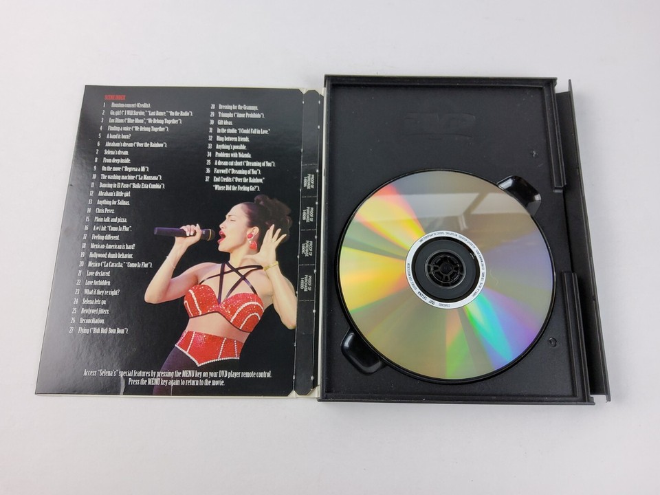 Selena (DVD, 1997, Snapcase) Jennifer Lopez - Jon Seda | eBay