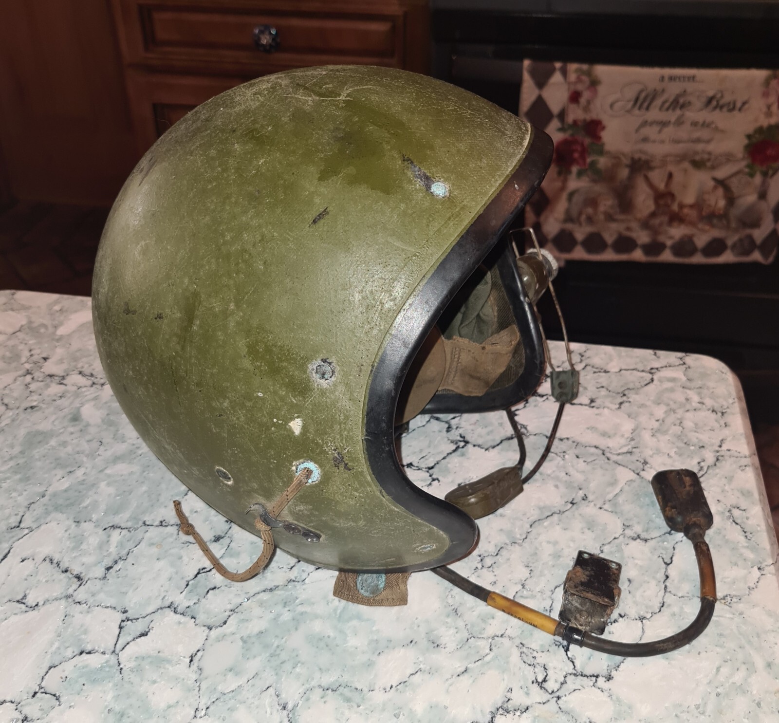 Vietnam War US Army T56-6 Combat Tanker Tank Vehicle Crew Helmet by ...