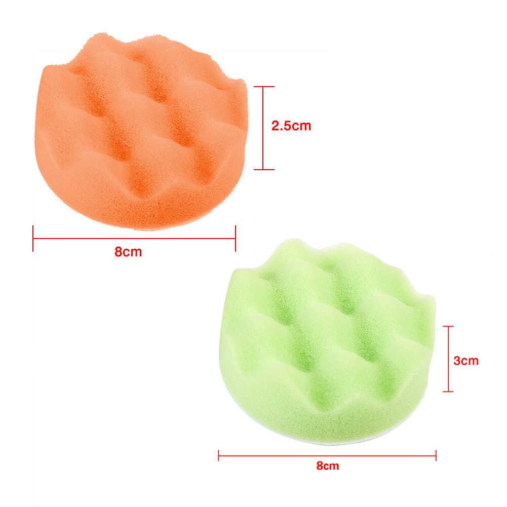 New 19 Pcs 3 Sponge Buff Polishing Pad Set For Car Polisher & Waxing ...