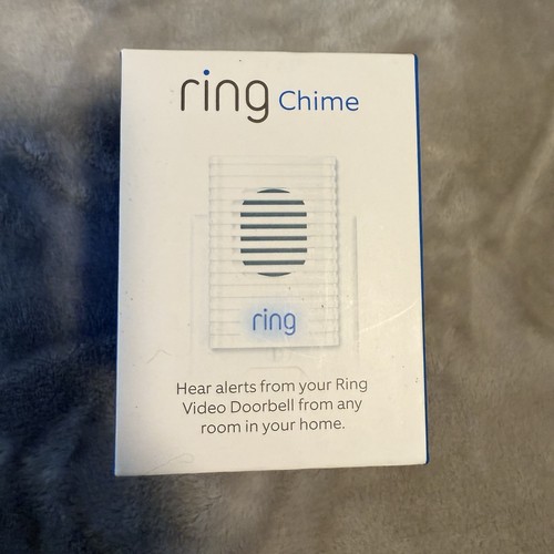 Ring Chime 1st Generation Wi-Fi Ring Door Bell Plug In White Never Used ...