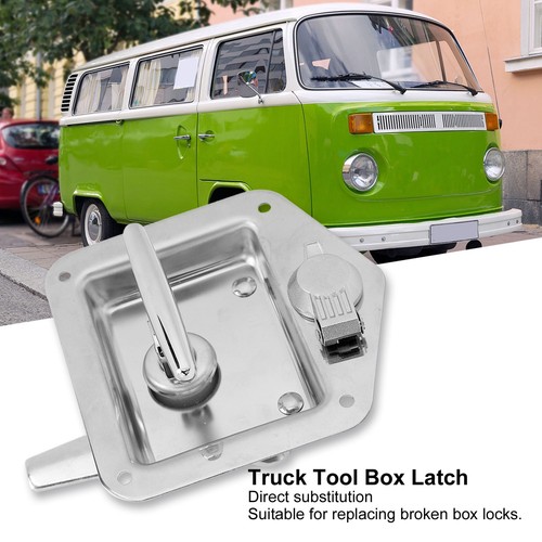 Box Latch Tool 2 Pcs Truck Tool Box Latch Stainless Steel Toolbox T ...