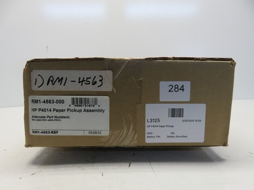 HP P4014 Paper Pickup Assembly - New In Box | eBay