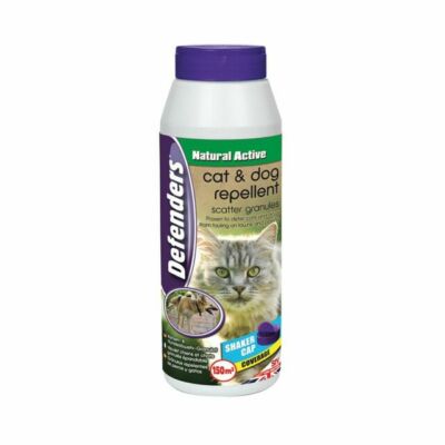 Cat and Dog Repellent Scatter Granules Defenders Garden Deterrent ...