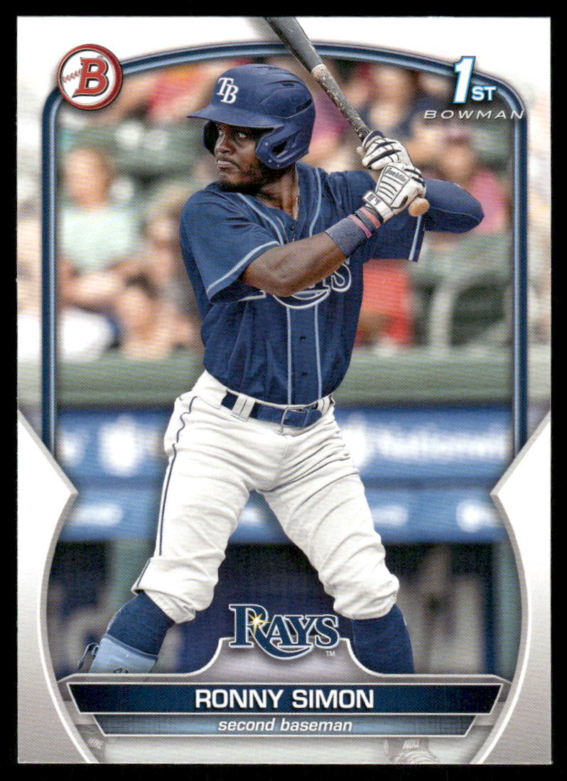 2023 Bowman Ronny Simon BP-112 Prospects Tampa Bay Rays | eBay