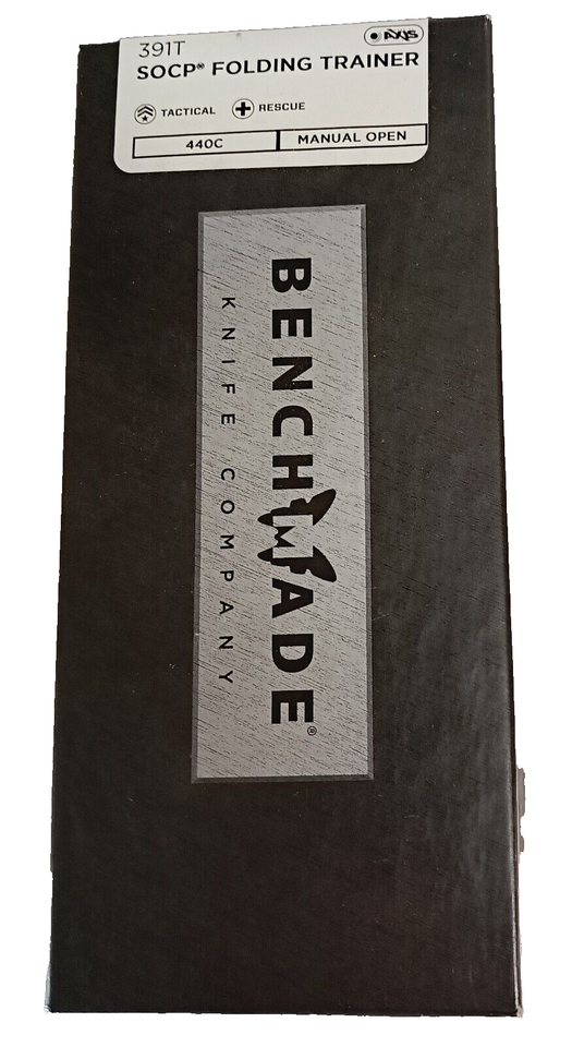 Benchmade 391T SOCP Tactical Folder Training Knife | eBay