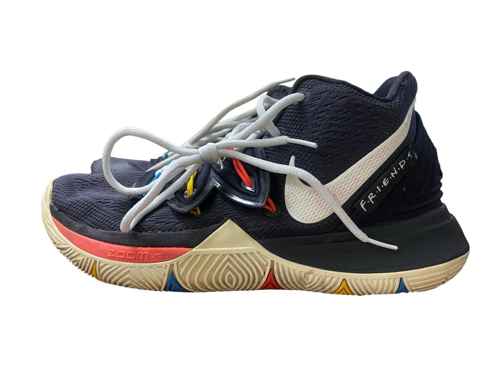 Nike Kyrie 5 Friends 'Black/Multi' MISMATE Mens Size 7.5 - AO291800 | eBay
