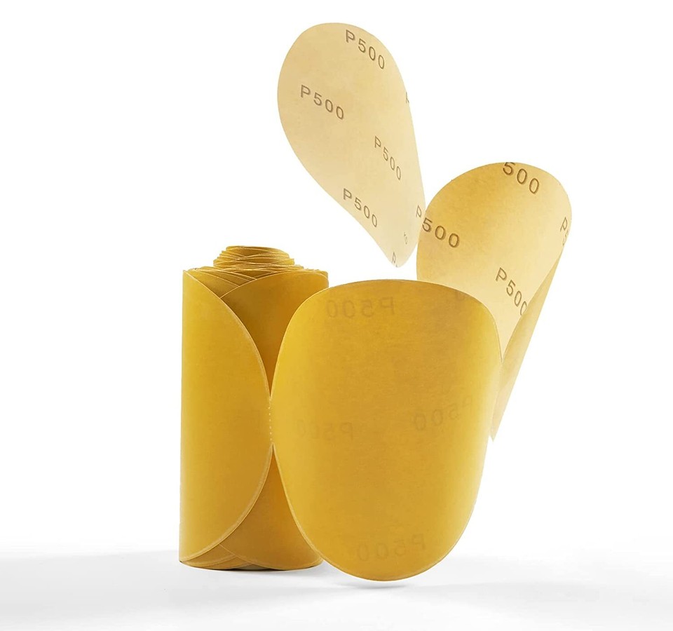 6 inch PSA Sanding Disc Sandpaper 100 Roll Sticky Back 40-800 Grit Sand ...