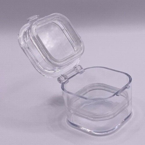 20 Pack, Denture False Teeth Membrane Case Container Hinged Display Box ...