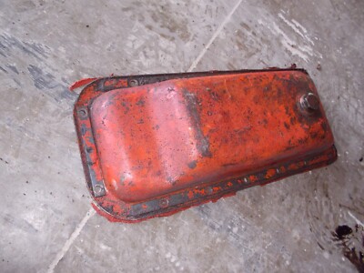 Case VAC tractor NICE ORIGINAL engine motor oil pan w drain plug | eBay