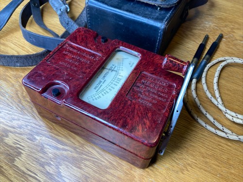 🔴 Vintage EVERSHED & VIGNOLES Insulation Testing 250 Volt Megger ...