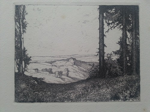 Carl Kellner(1886-1953) Radierung ca.1922 Nürnberg Franken Bayern | eBay.de