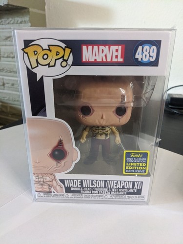 Funko Pop! Marvel-Wade Wilson[Weapon XI] #489 (Convention Exclusive) W ...