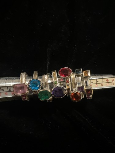 Michael Valitutti Stackable Stacking Gems En Vogue 8 Rings Size 7 | eBay