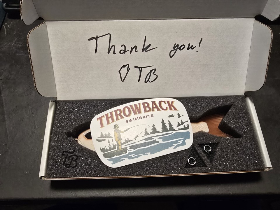 Throwback Baits PB&J Shad Metro Glide - Brand New | eBay