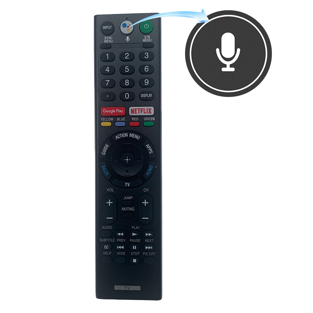 Voice Remote Control For SONY XBR-100Z9D XBR-65X850E XBR-65X900E Smart ...