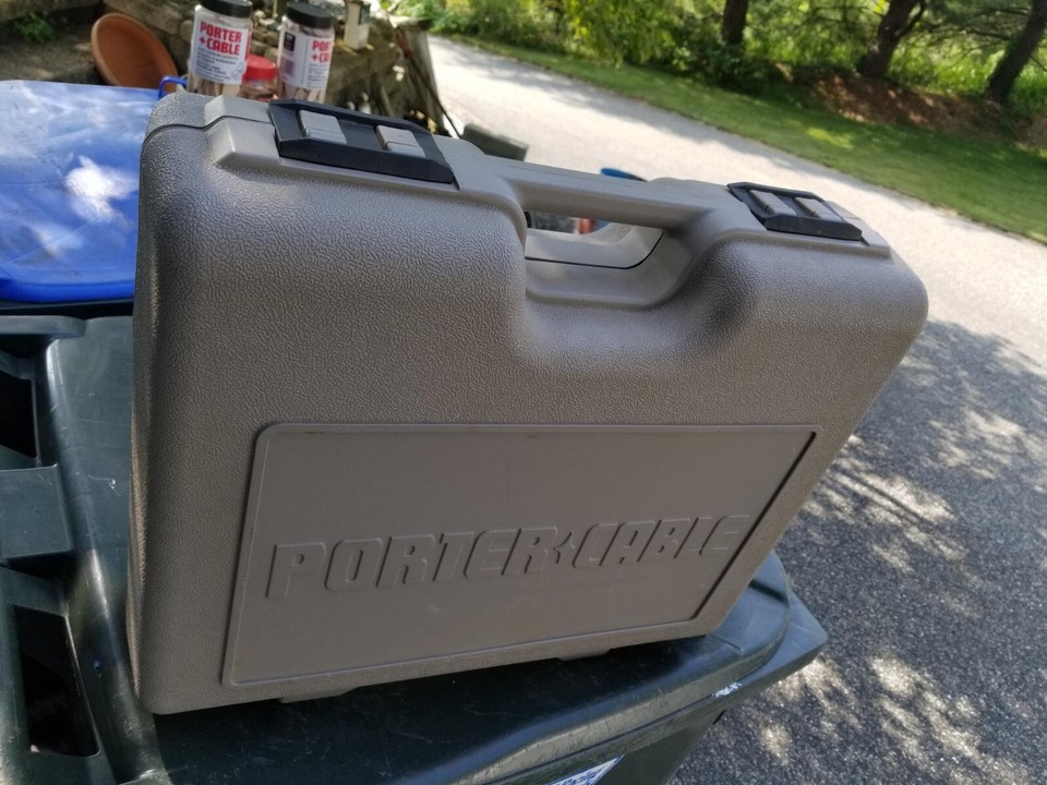 Porter Cable 690 6931 6911 Heavy Duty Router w/ Case & Bases & 42690 ...