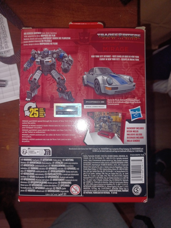 Transformers Studio Series Rise of the Beasts # 105 Mirage SS ROTB New ...