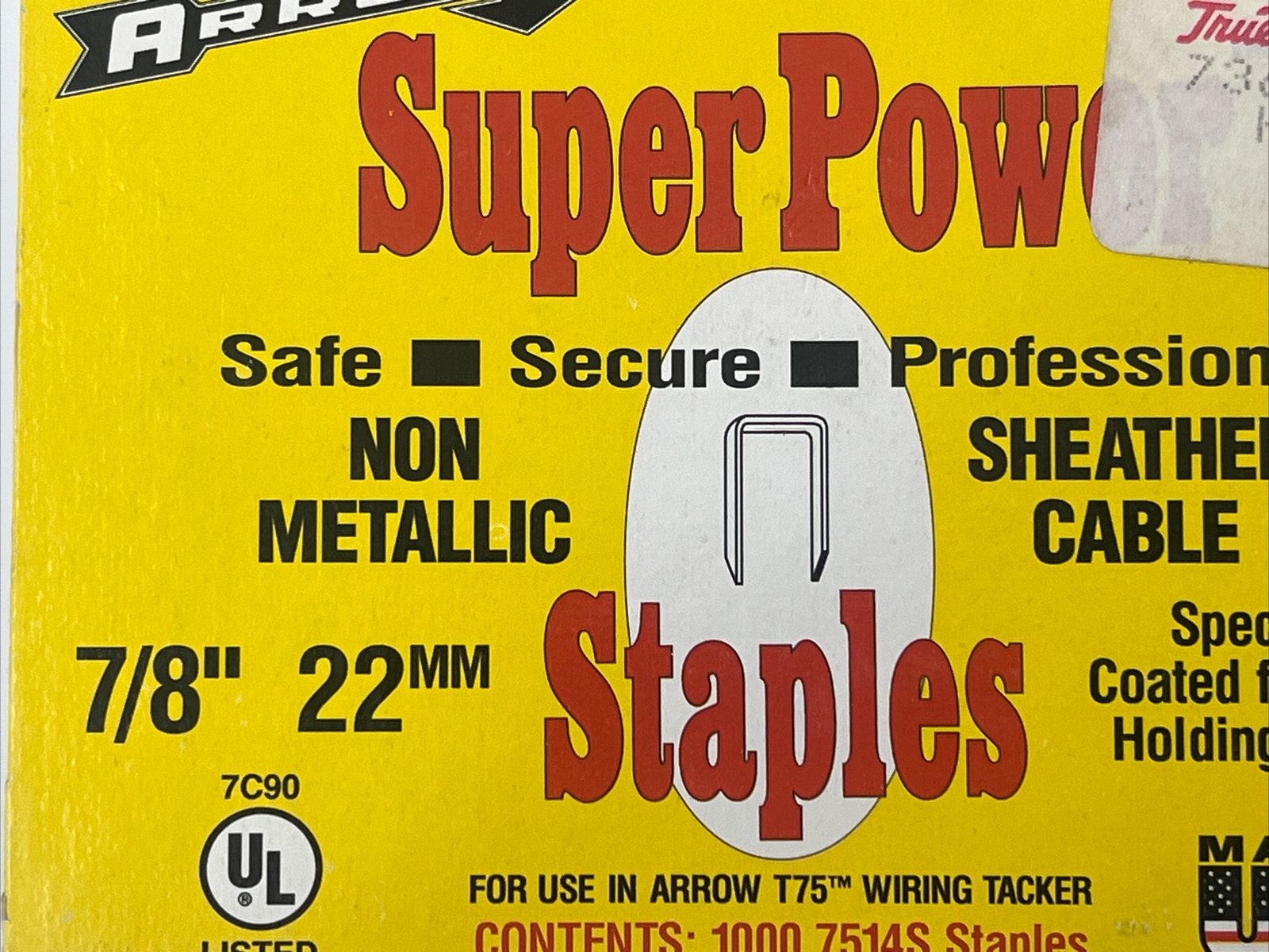 Arrow Fastener 7514s 7/8 T75 Staples for sale online | eBay