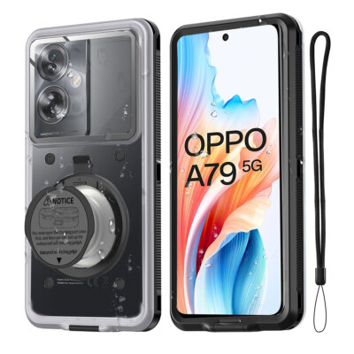 Waterproof Diving Self Check Case Cover for OPPO A79 A58 A38 A78 A98 ...