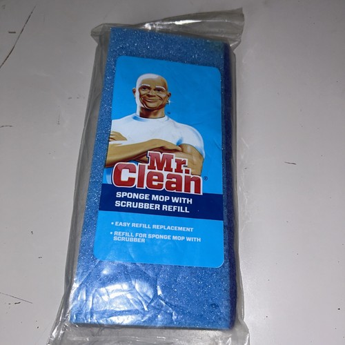 Mr. Clean Sponge MOP Replacement With Scrubber Refill Blue X3 for sale online | eBay