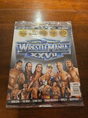 2011 WWE Wrestlemania 27 XXVII Program Magazine Collector's Special Issue | eBay