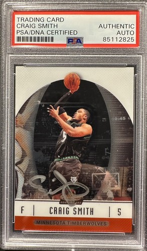 2006-07 Topps Finest #60 Craig Smith Signed Autographed Rookie ...