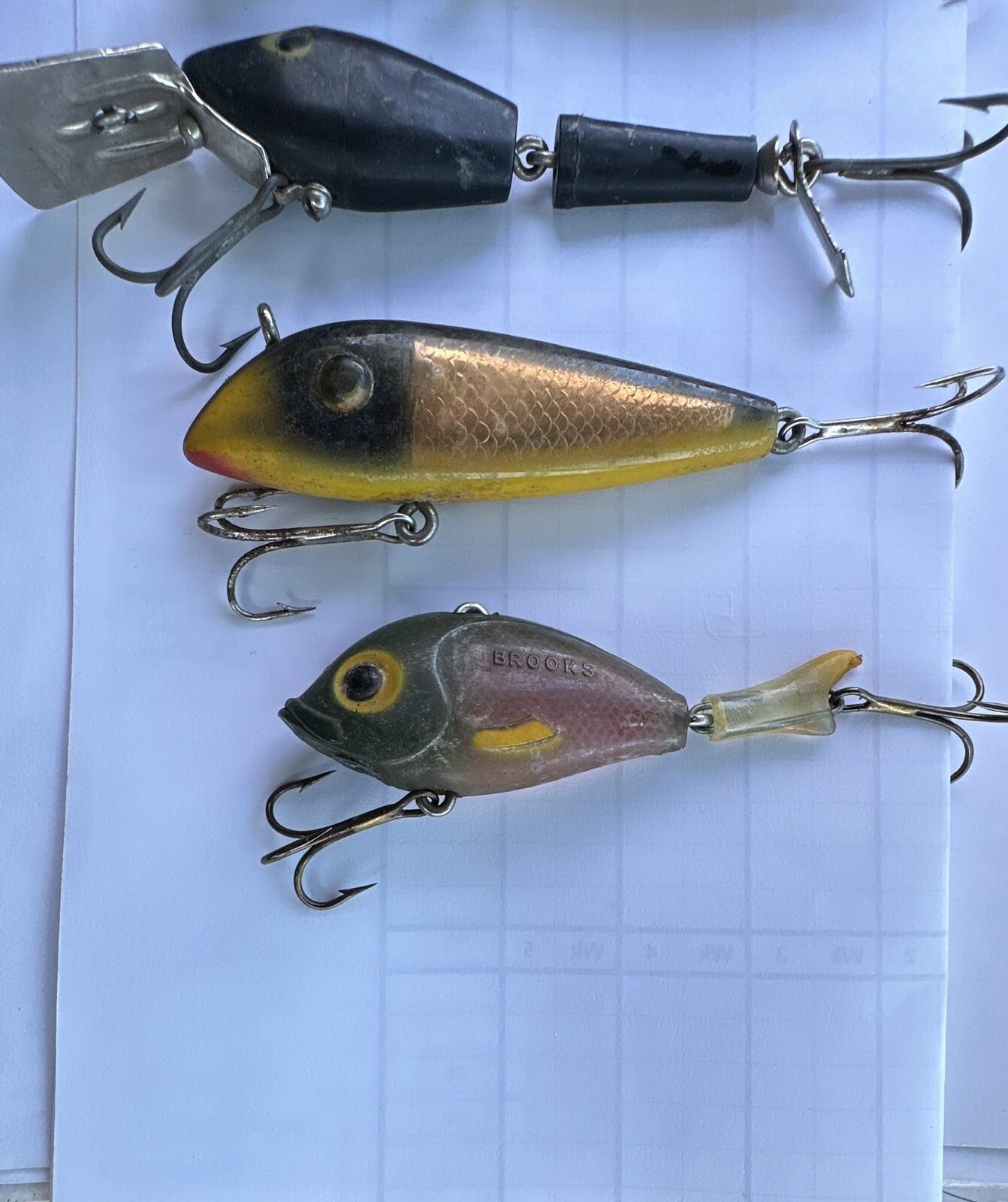 VTG 5 Fishing Lures Chicago Tackle, Arbogast, Brooks ?? | eBay