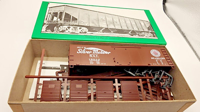 Bowser HO X-31a 40' single Door Boxcar SEABOARD 'SILVER METEOR' #55304 ...
