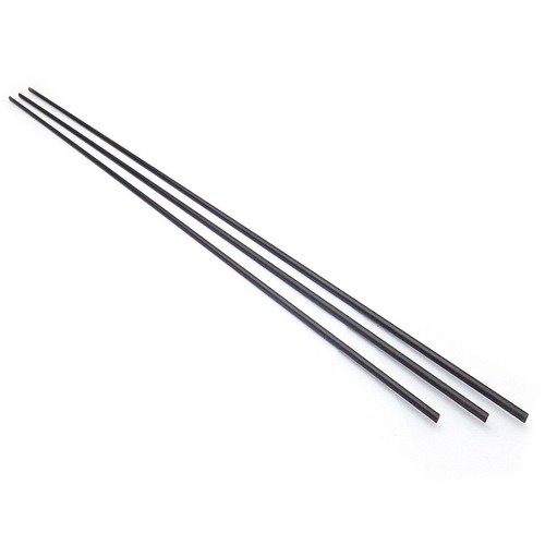 Carbon Fiber Rods 4mm Carbon Fiber Rods 400X4mm Carbon Fiber Rod for RC ...