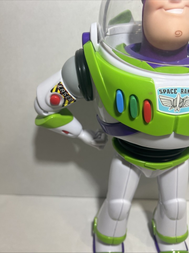 Disney Store Toy Story Buzz Lightyear Interactive Talking Action Figure ...