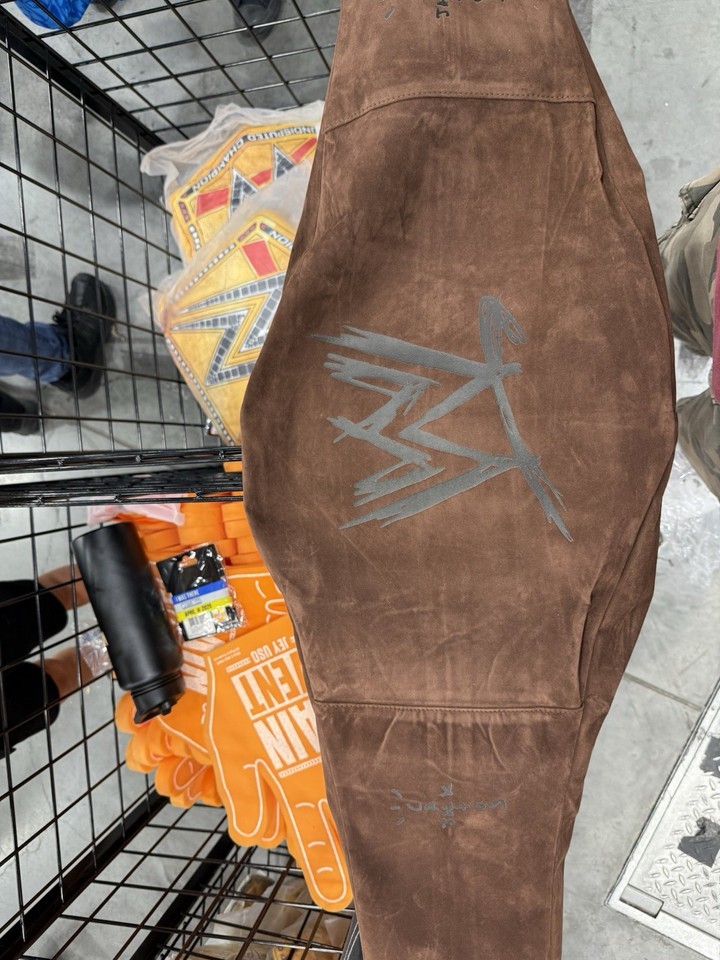 Travis Scott Hardcore Cactus Jack WWE Championship 312/713 Belt LIMITED ...