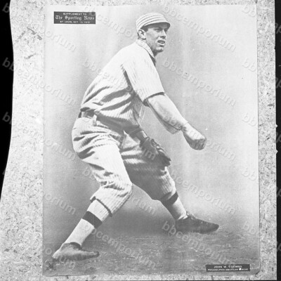 Jack Coombs Medium Frame Negative - Jim Rowe Archive Y551 | eBay