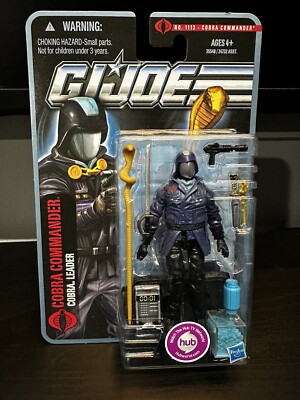 G.I.Joe Hasbro 30th Anniversary Cobra Commander Cobra Leader Figure ...