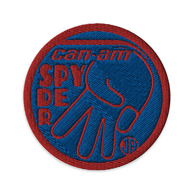 Can-Am Spyder 3 Down Blue/Red Embroidered patch | eBay