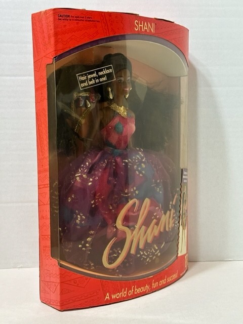 Mattel 1991 Shani Doll Gown Becomes Bathing Suit 1750 Barbie for sale ...