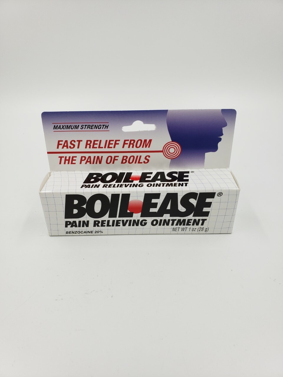 Boil Ease Pain Relieving Ointment Maximum Strength 1 Oz Exp 4/24 ...