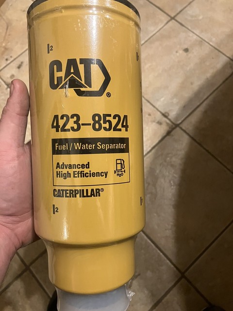 CAT Caterpillar Fuel Water Separator Filter Case of 12. 423-8524 ...