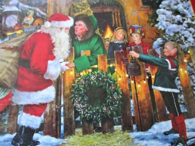 300 Piece Susan Brabeau Art Puzzle "Off To Work" New 18" x 24" SunsOut ...