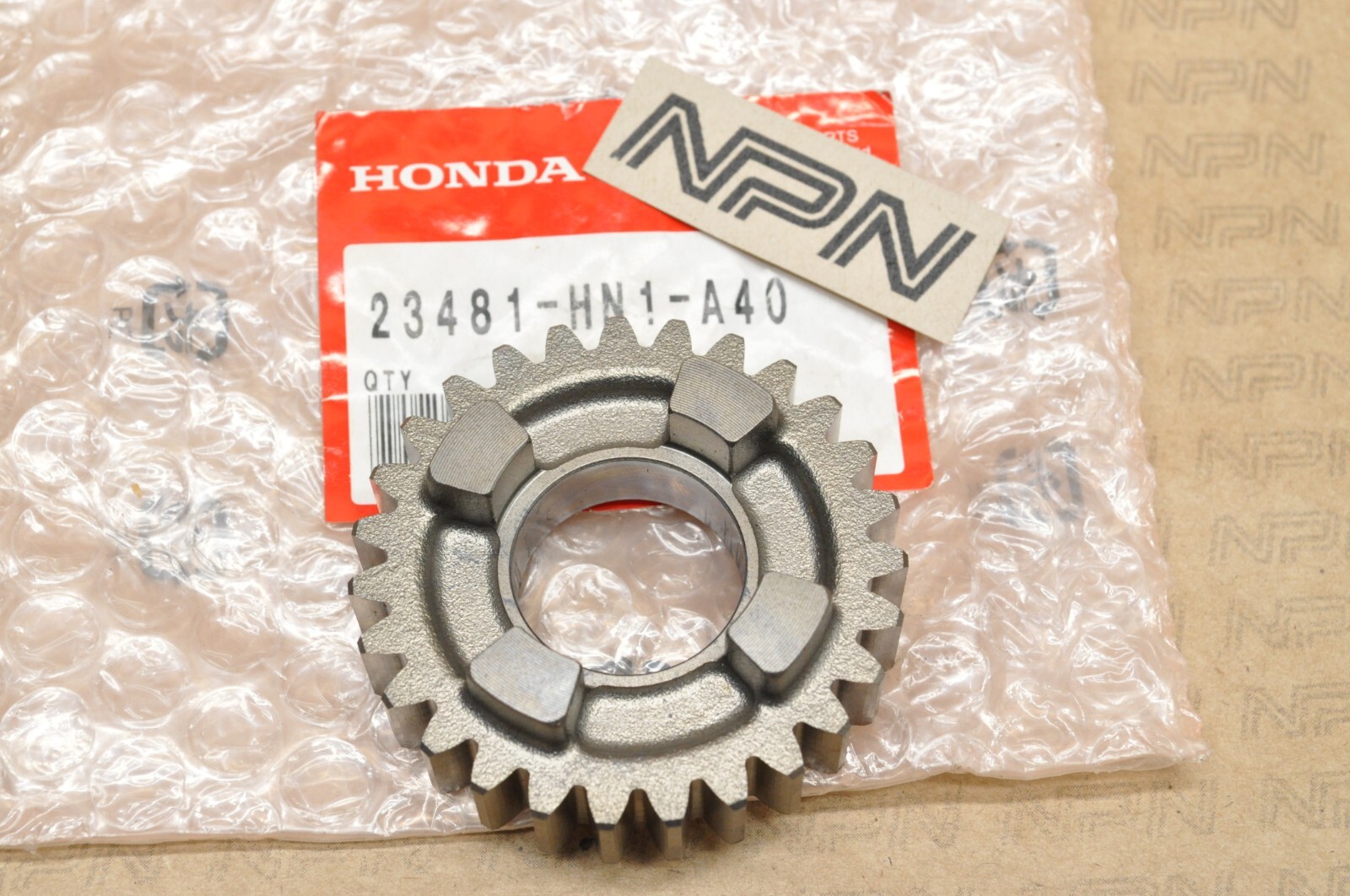 Honda Main Shaft Fifth 5th Gear 27T TRX400 EX TRX400X Sportrax OEM ...