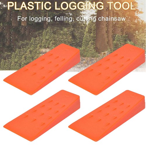 4PCS Tree Felling Wedges Logging Cutting Falling Wood Chainsaw Cutting ...