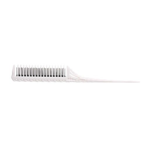 3-Row Teasing Comb Detangling Brush Rat Tail Comb Adding Back Z5G6 ...