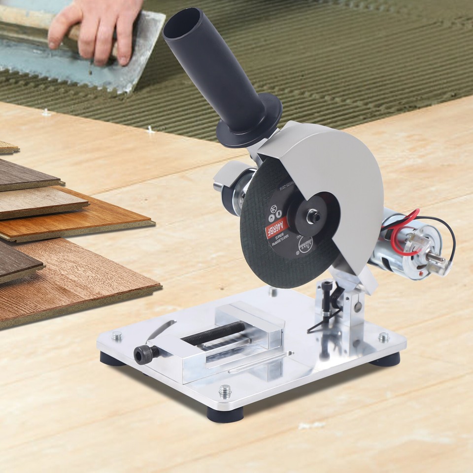 Mini Table Saw,4" 0-45° Miter Saw,Portable Small Hobby Chop Saw Cutting ...