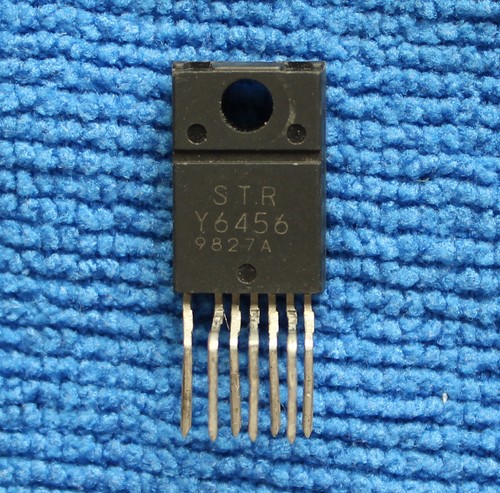 1pcs STR-Y6456 STRY6456 STR Y6456 Power MOSFET Transistor IC SANKEN TO ...
