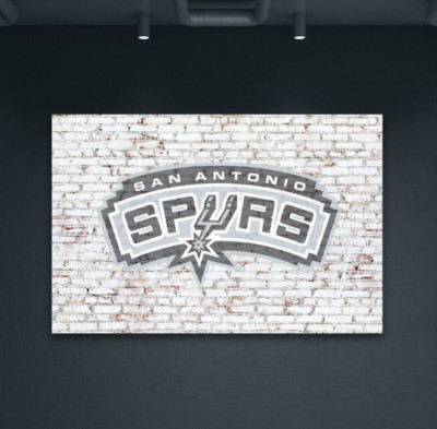 San Antonio Spurs NBA Basketball Home Decor Wall Art Print EXTRA LARGE ...