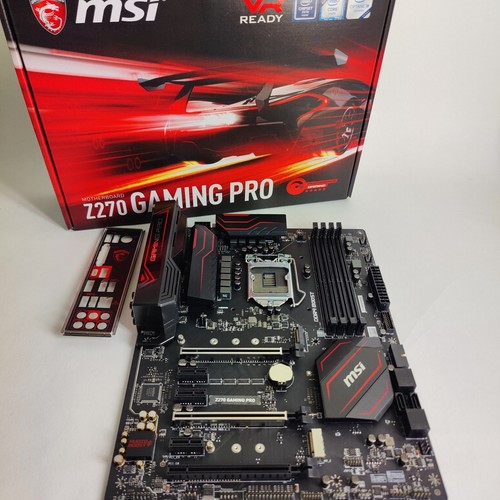 MSI Z270 Gaming Pro | Intel Z270 | ATX Mainboard | Sockel 1151 | Blende ...